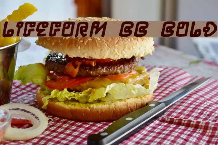 LifeForm BB Bold Font - FFonts.net