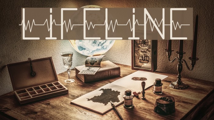 Lifeline Font - FFonts.net