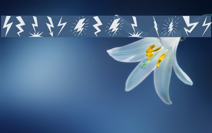 Lightning Bolt Font - FFonts.net