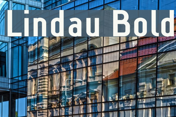Lindau Bold Font - FFonts.net