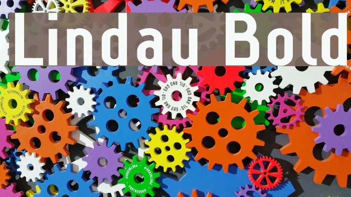 Lindau Bold Font - FFonts.net