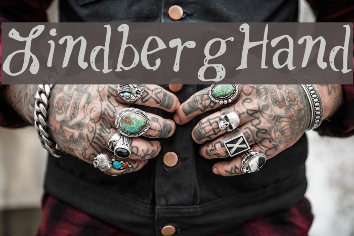 LindbergHand Font - FFonts.net