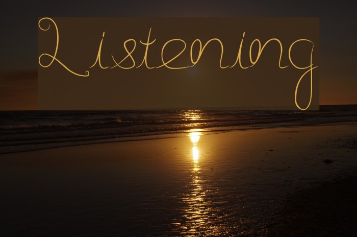 Listening Font - FFonts.net
