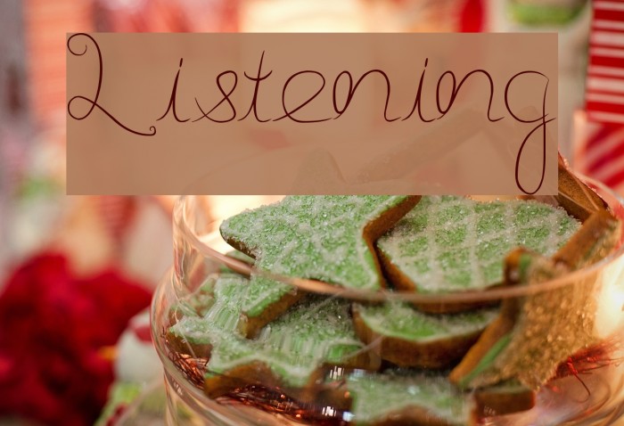 Listening Font - FFonts.net