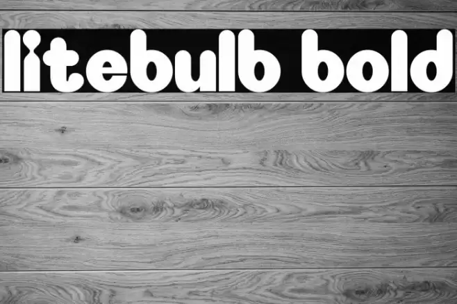 Litebulb Bold Font | Free Download (TTF/OTF) | FFonts.net
