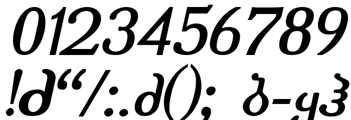 Literaturuly-ITV Bold Italic Font - FFonts.net