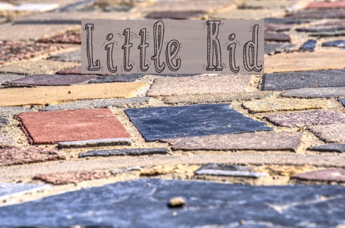 Little Kid Font - FFonts.net