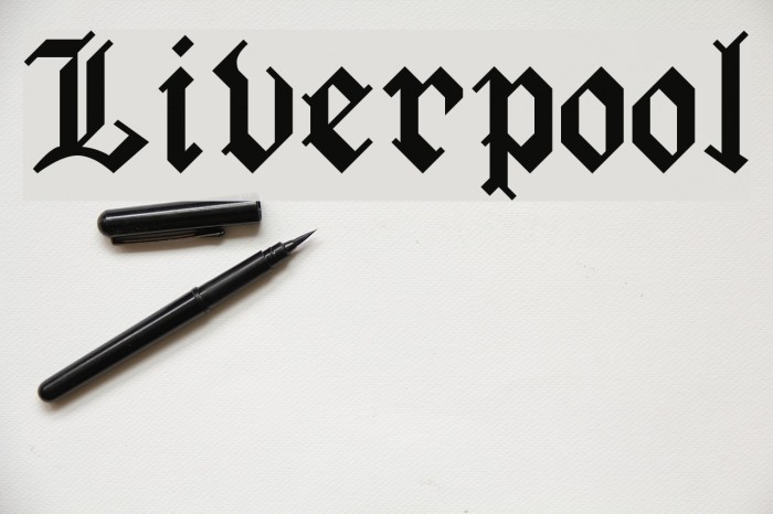 Liverpool Font - FFonts.net