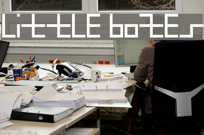 little boxes Font - FFonts.net