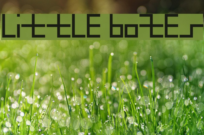 little boxes Font - FFonts.net