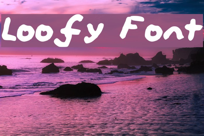 Loofy Font - FFonts.net
