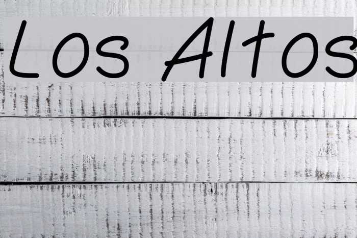 Los Altos Font - FFonts.net