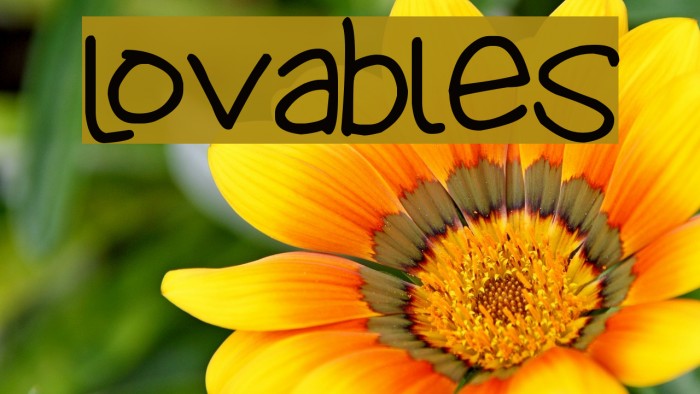Lovables Font - FFonts.net