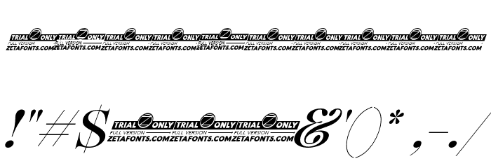 Lovelace Script Trial Medium Font - FFonts.net