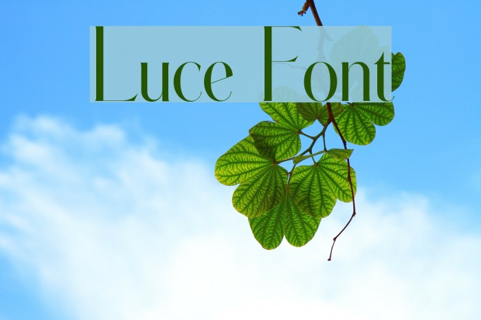 Luce Font - FFonts.net