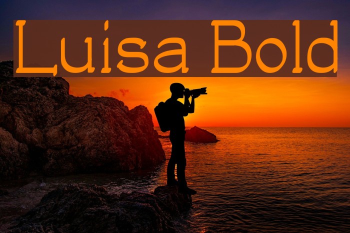 Luisa Bold Font - FFonts.net