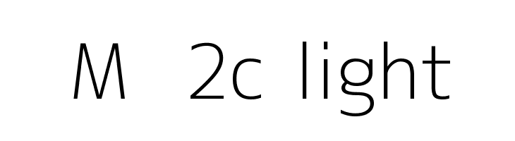 M+ 2c Light Font - Ffonts.net