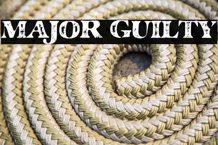 MAJOR GUILTY Font - FFonts.net