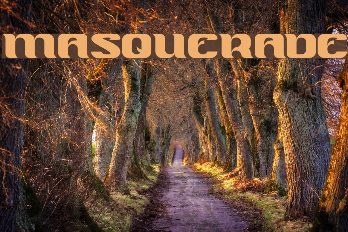 MASQUERADE Font - FFonts.net