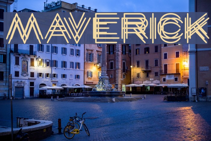 MAVERICK Font - FFonts.net