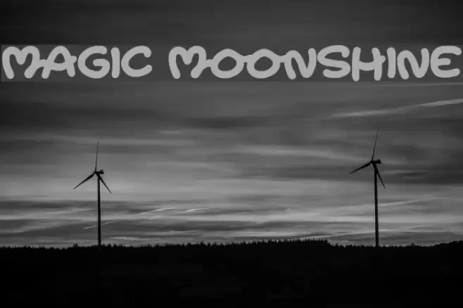 Magic Moonshine Font | Free Download (TTF/OTF) | FFonts.net