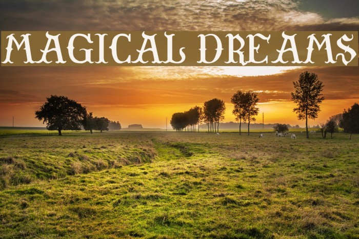 Magical Dreams Font - FFonts.net