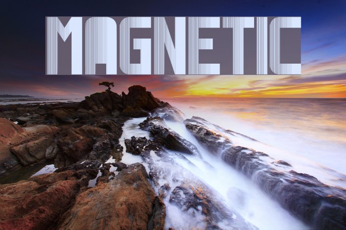 Magnetic Font - FFonts.net