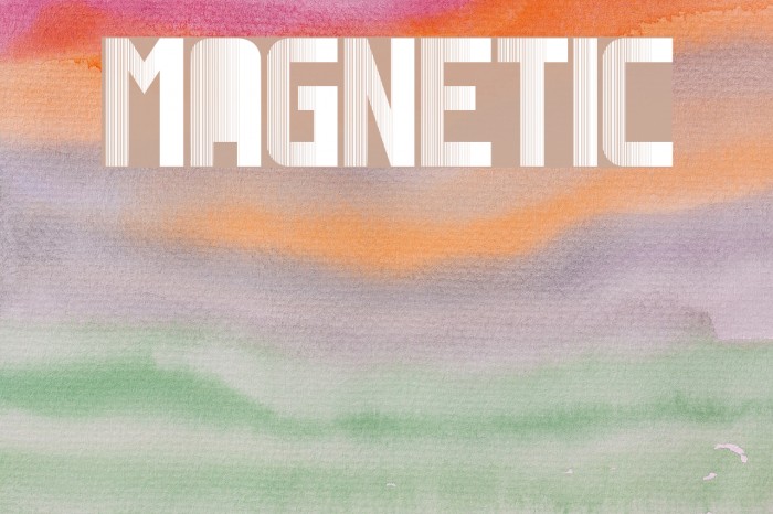 Magnetic Font - FFonts.net