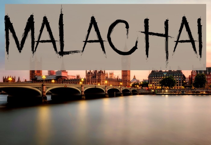 Malachai Font - FFonts.net