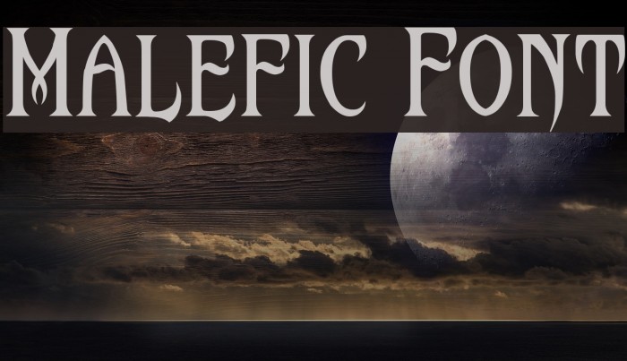 Malefic Font Font - FFonts.net