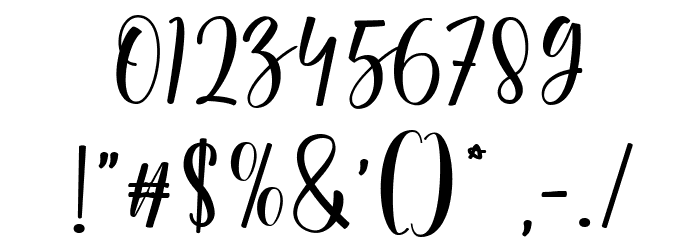 Mallesa Regular Font - FFonts.net