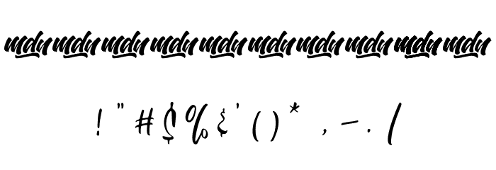 Manilla Script Font - FFonts.net