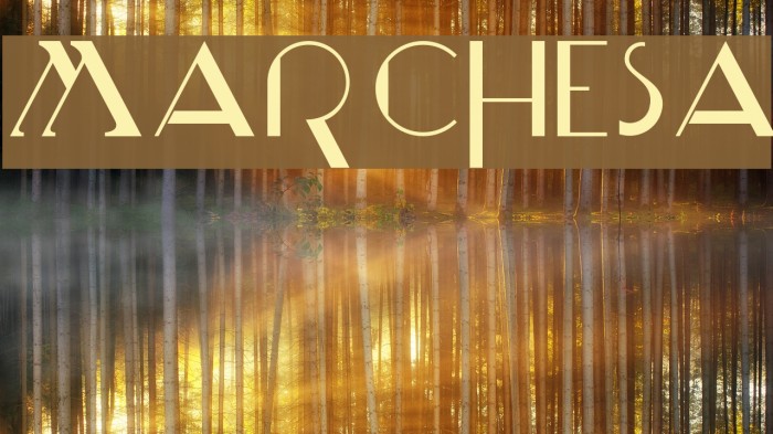 Marchesa Font - FFonts.net