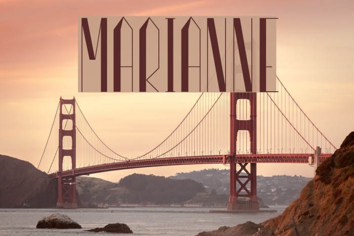 Marianne Police - FFonts.net