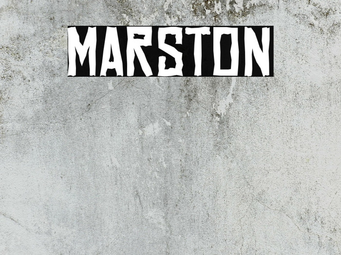 Marston Font - FFonts.net