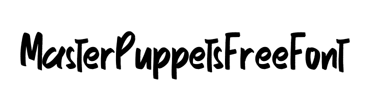 Master Puppets Free Font Font - FFonts.net Master Puppets Free Font Font - FFonts.net