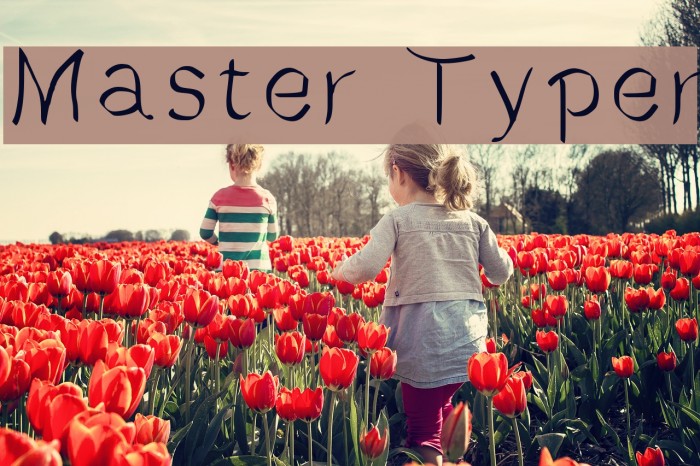 Master Typer Font - FFonts.net
