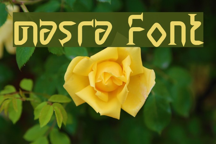 masra Font - FFonts.net