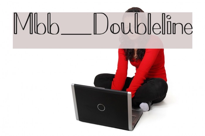 Mbb_Doubleline Font - FFonts.net