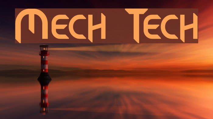 Mech Tech Font - FFonts.net