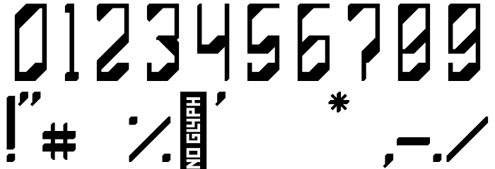 Mechasystem Regular Font - FFonts.net