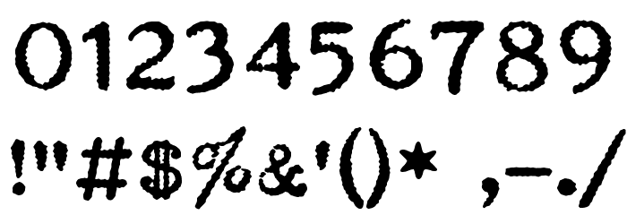 Mechonat Ktiva Font - FFonts.net