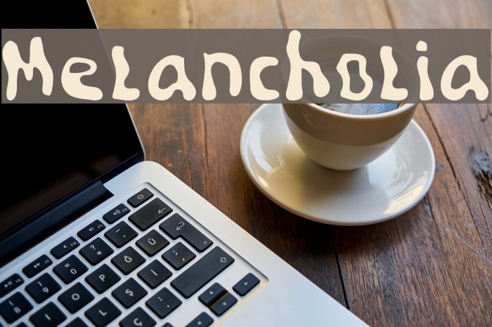 Melancholia Font - FFonts.net