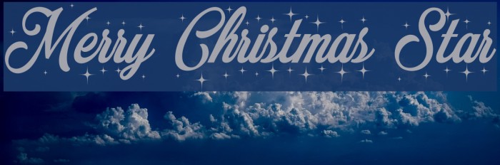 Merry Christmas Star Font - FFonts.net