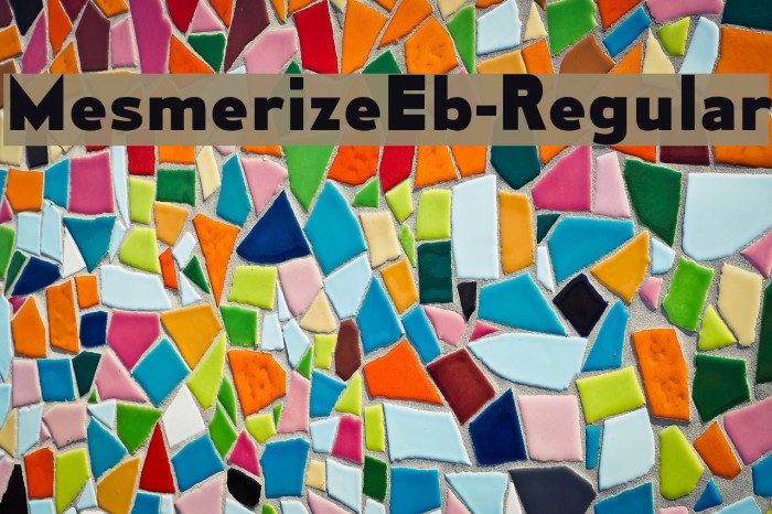 MesmerizeEb-Regular Font - FFonts.net