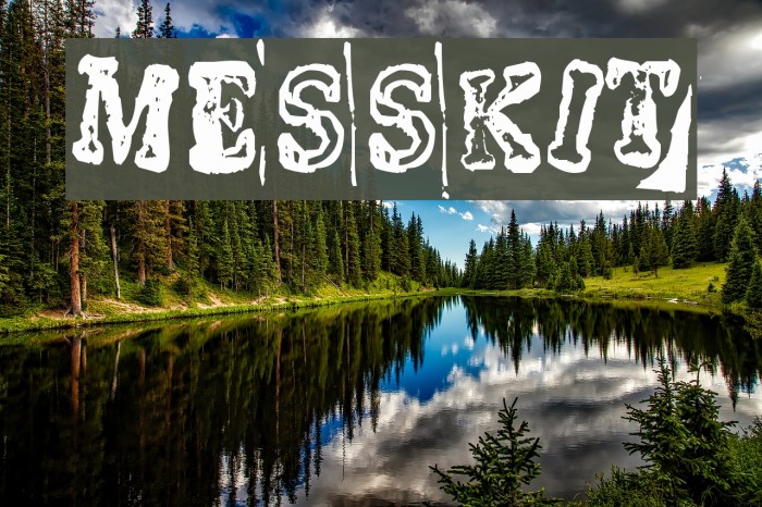 MessKit Font - FFonts.net
