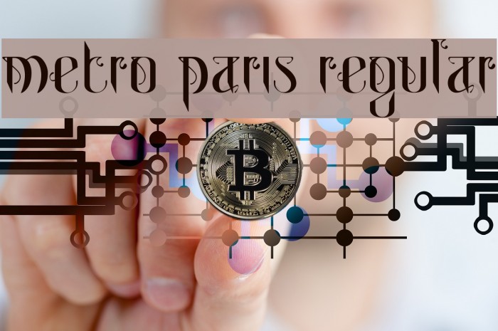 Metro Paris Regular Font - FFonts.net