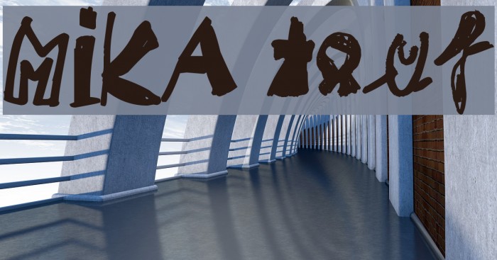 MIKA teuf Font - FFonts.net