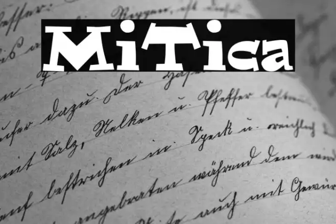 MiTica Font | Free Download (TTF/OTF) | FFonts.net