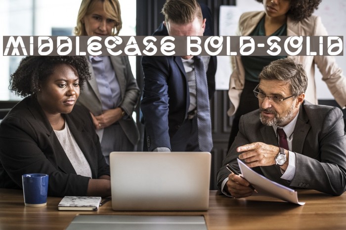 Middlecase Bold-Solid Font - FFonts.net